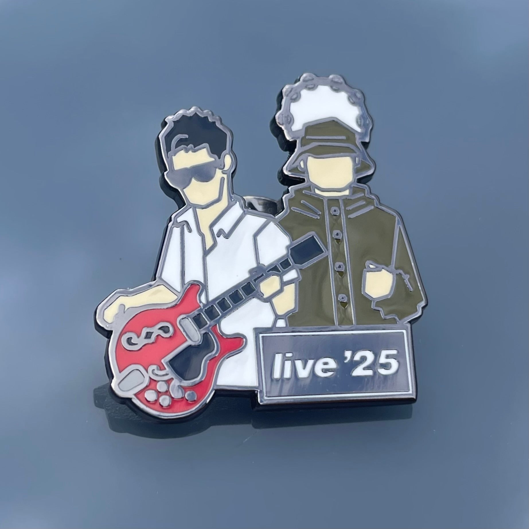 (BRO_01) 'Live’25' Enamel Pin – This Is Now.design